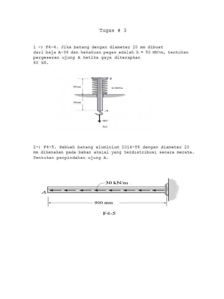 Analisis Pergeseran Batang dan Kolom | PDF