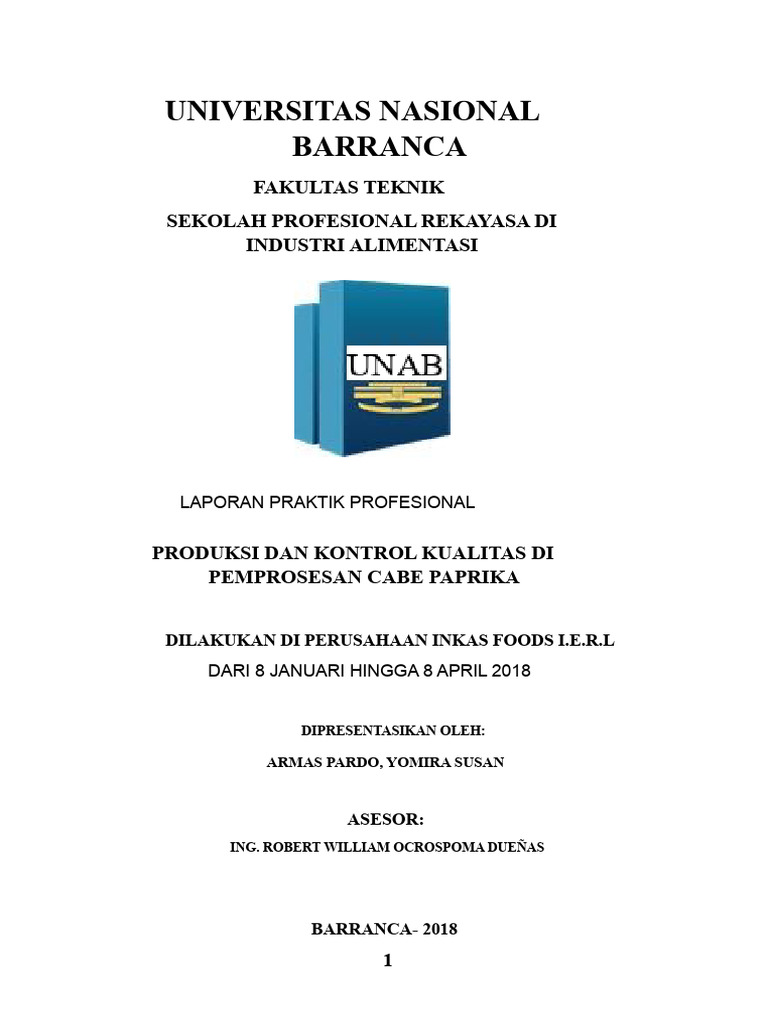 Laporan Praktik Susan Aji Paprika | PDF