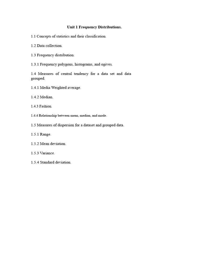Understanding Frequency Distributions in Statistics | PDF | Statistics ...