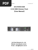 DMX 512 Manual: A Manual by Power & Sound CLC Ilorin | PDF | Electrical ...