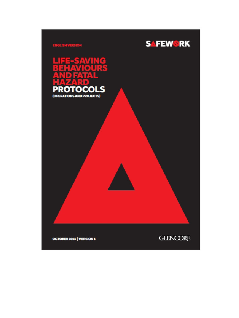 Fatal Hazard Protocols | PDF | Risk Assessment | Risk