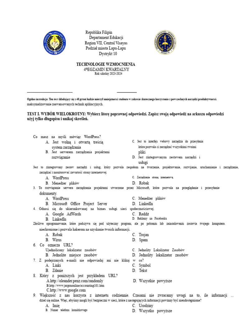 4 Kwartał EMTECH | PDF