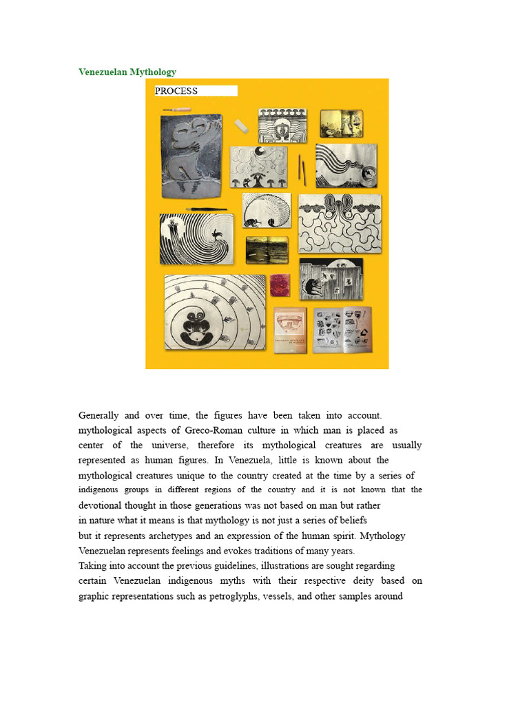 Venezuelan and Andean Mythology | PDF | Deities | Demons
