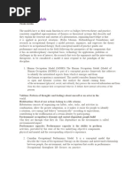 Understanding the PEOP Model in OT | PDF | Occupational Therapy ...