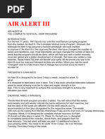 Vertical Jump Assessment Protocol | PDF