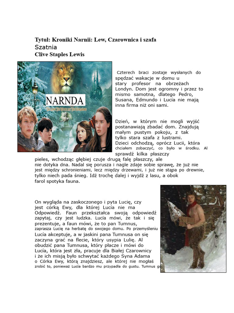 Kroniki Narnii | PDF