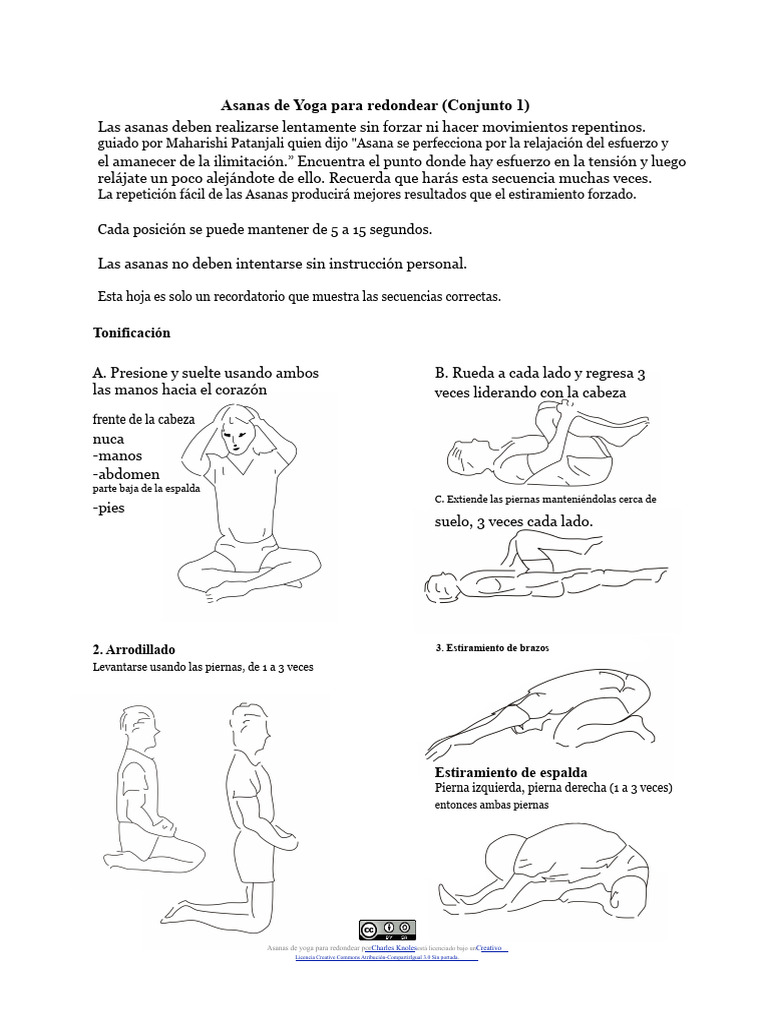 Asanas de Yoga para Redondear | PDF | Asana