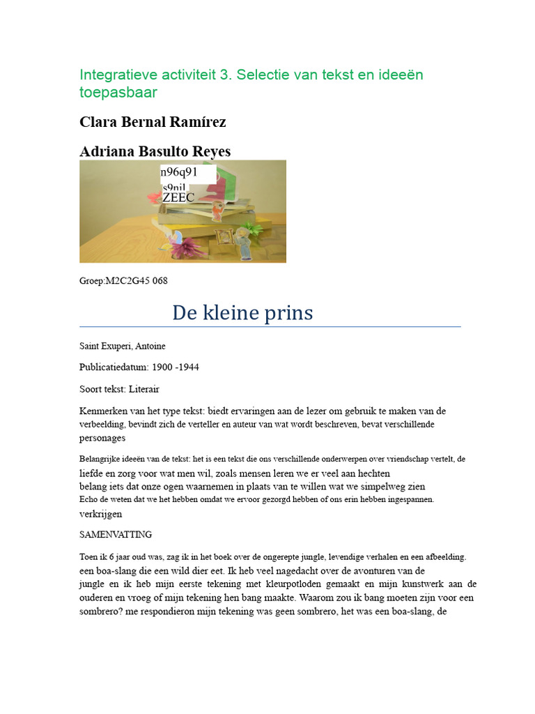 Integratieve Activiteit 3 | PDF