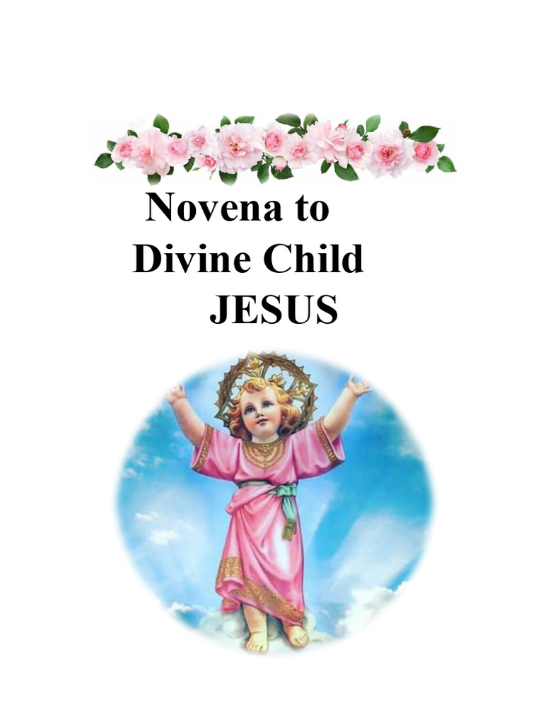Novena To The Divine Child Jesus | PDF | Jesus | Mary, Mother Of Jesus