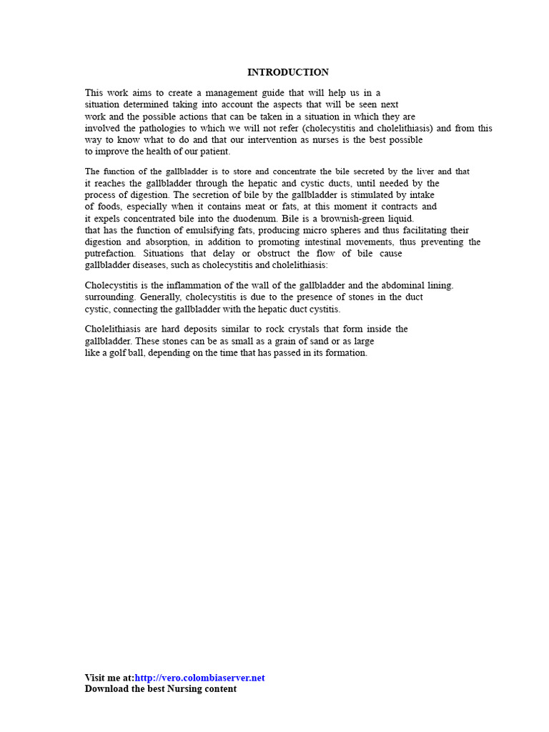 Cholecystitis and Cholelithiasis PDF | PDF | Gallbladder | Bile
