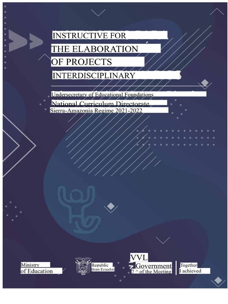 Guidelines For The Development of Interdisciplinary Projects 2021 2022 ...