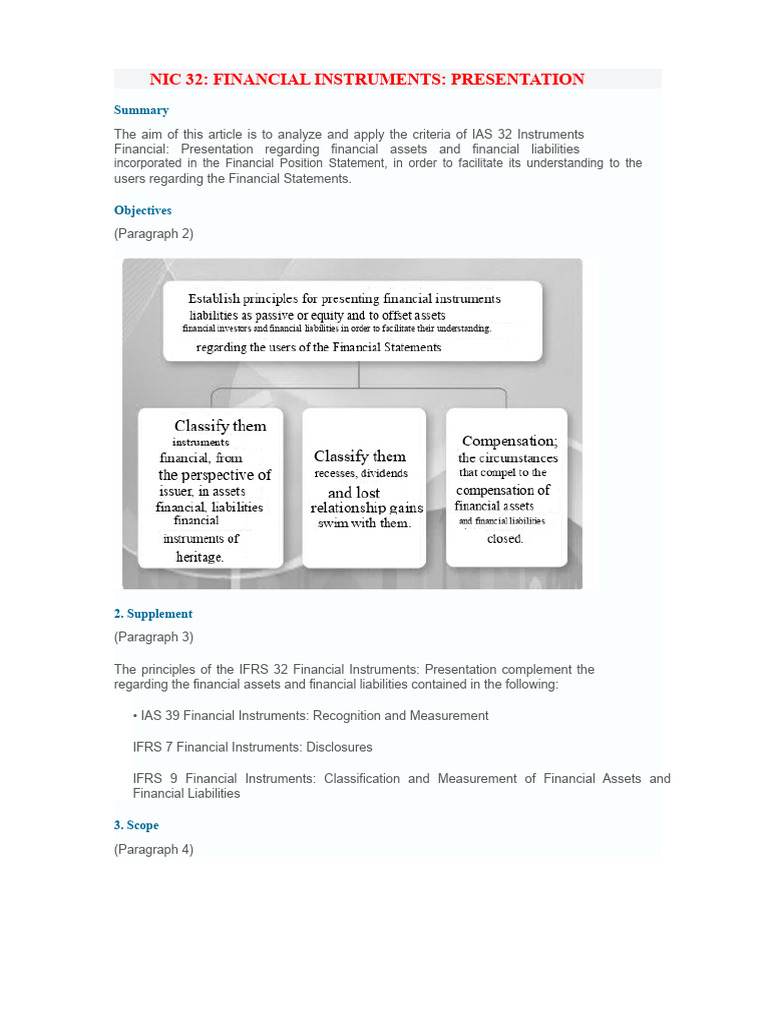 Ias 32 Financial Instruments - Presentation | PDF | Bonds (Finance ...