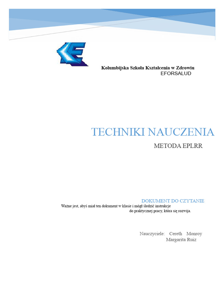 Metoda Eplrr | PDF