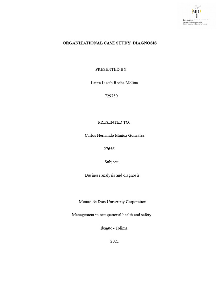 Organizational Case Study | PDF | Customer | Value (Ethics)