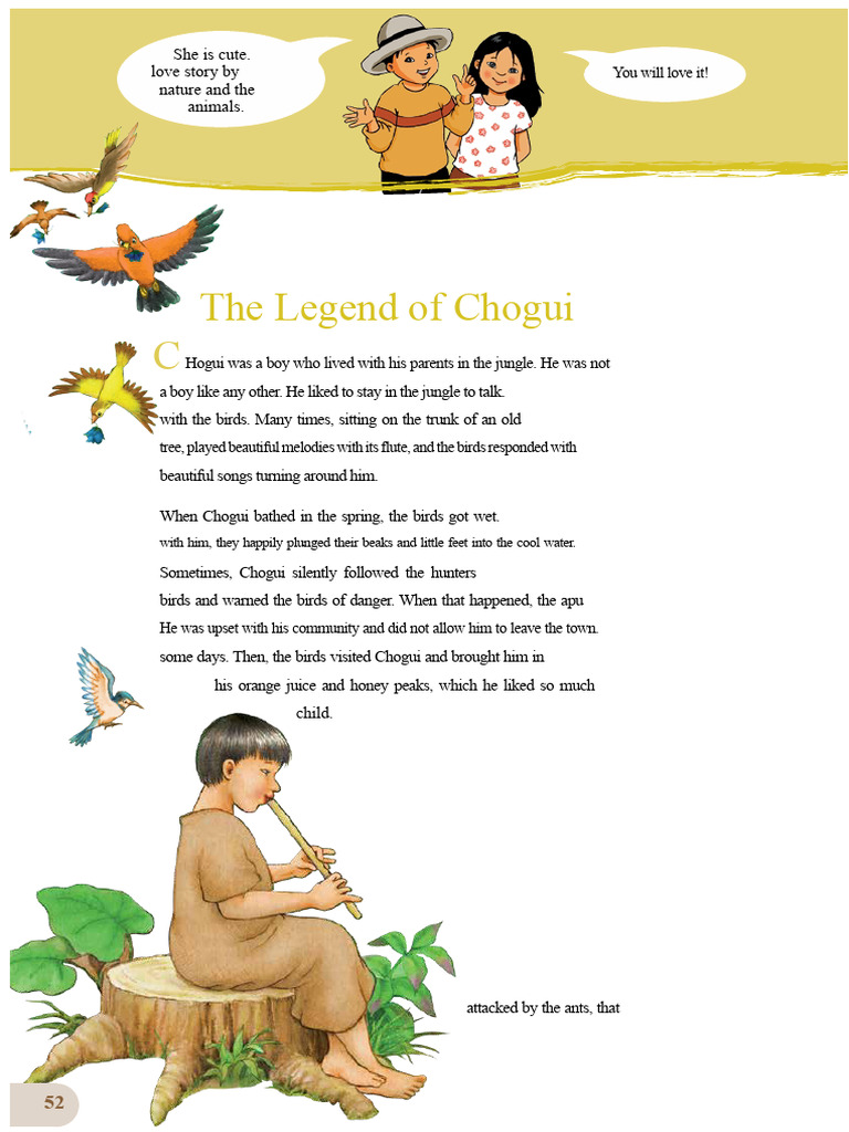 The Legend of The Chogui PDF | PDF | Birds | Zoology
