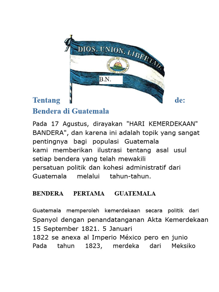 Bendera Guatemala | PDF