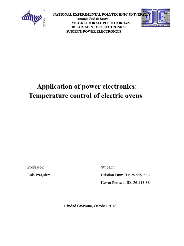 Summary of Temperature Control With Triac | PDF | Amplifier | Power ...