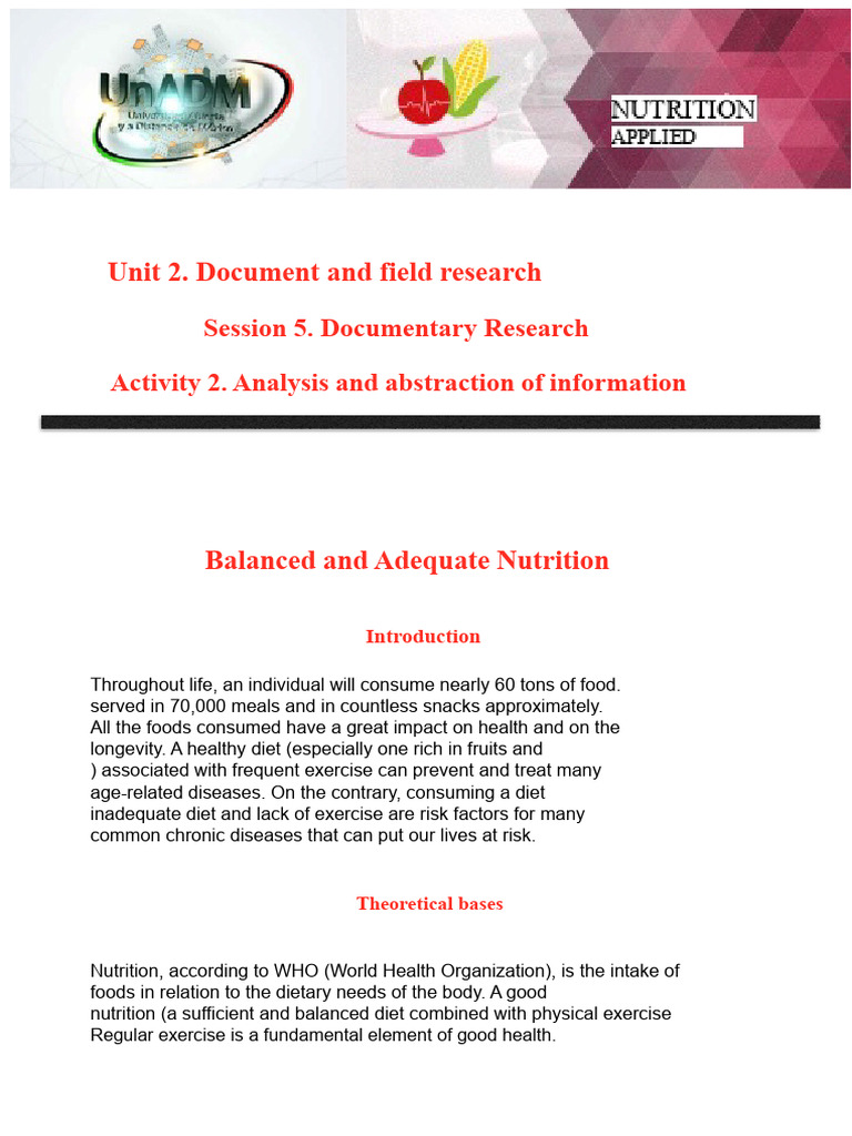 Theoretical Framework | PDF | Diet (Nutrition) | Diet & Nutrition