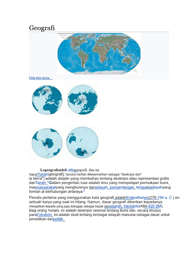 Pertemuan Kembali Dengan Geografi Fabita | PDF