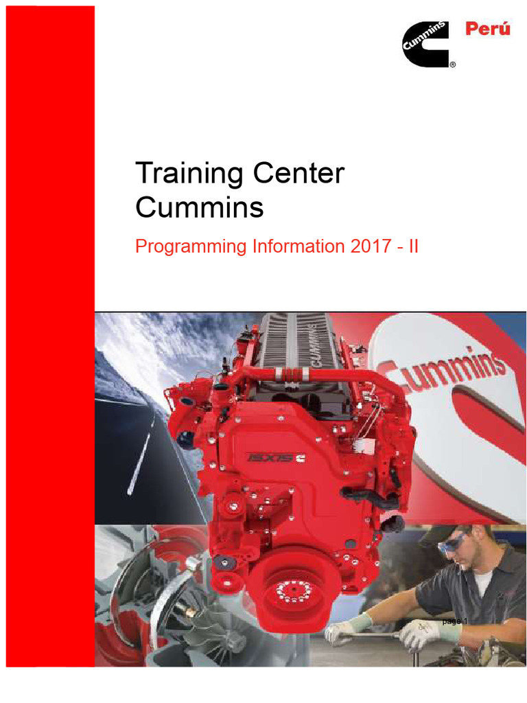 Cummins Training Center Course Guide | PDF | Medical Diagnosis ...