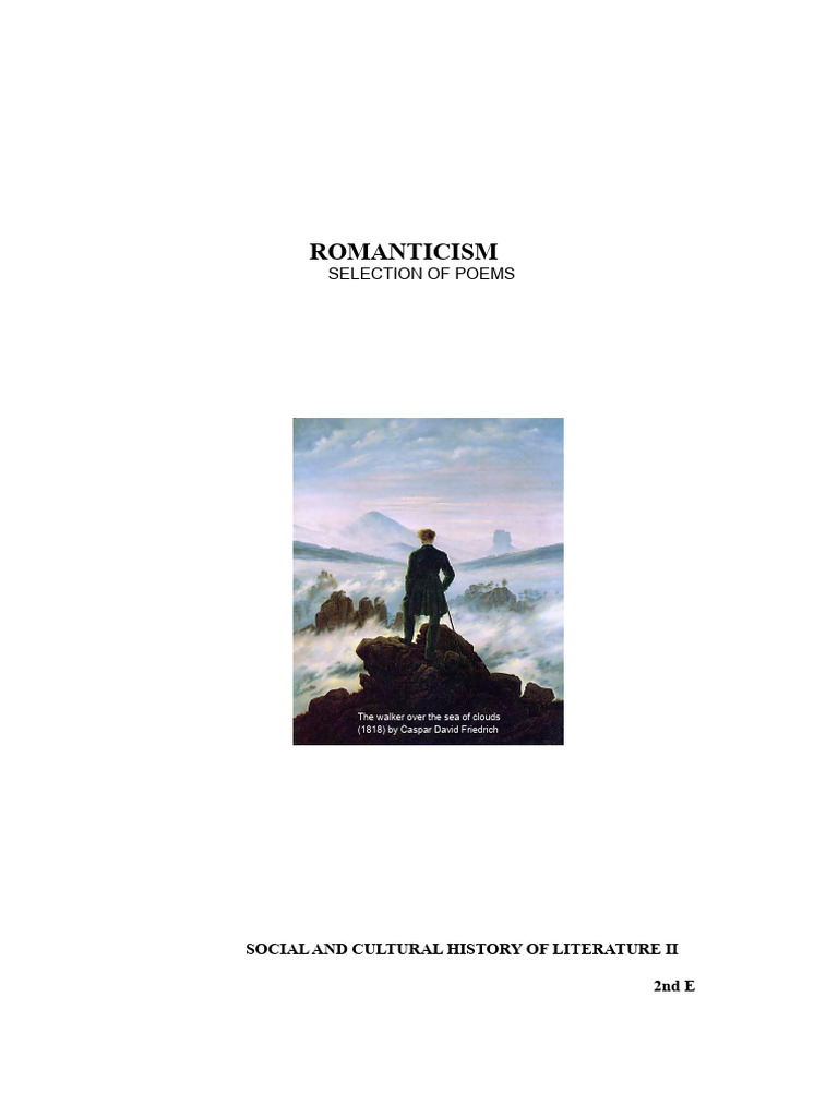 Selection of Poetry of Romanticism | PDF