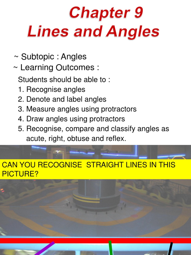 Form 1 - Lines and Angles | PDF | Angle | Triangle Geometry