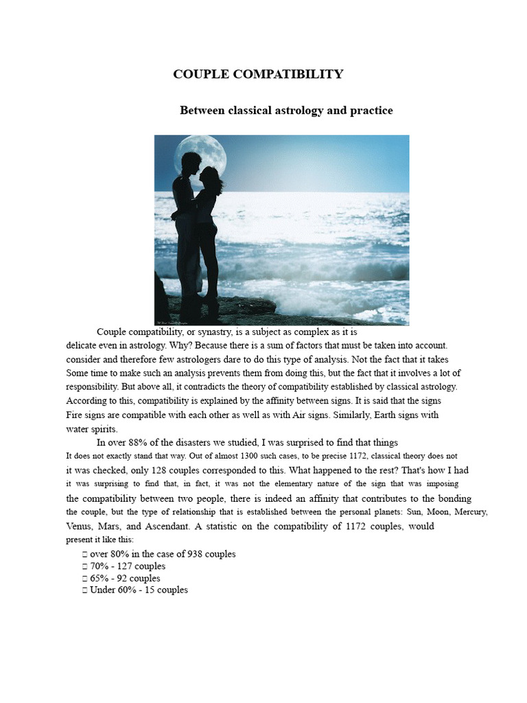 Couple Compatibility | PDF | Astronomy
