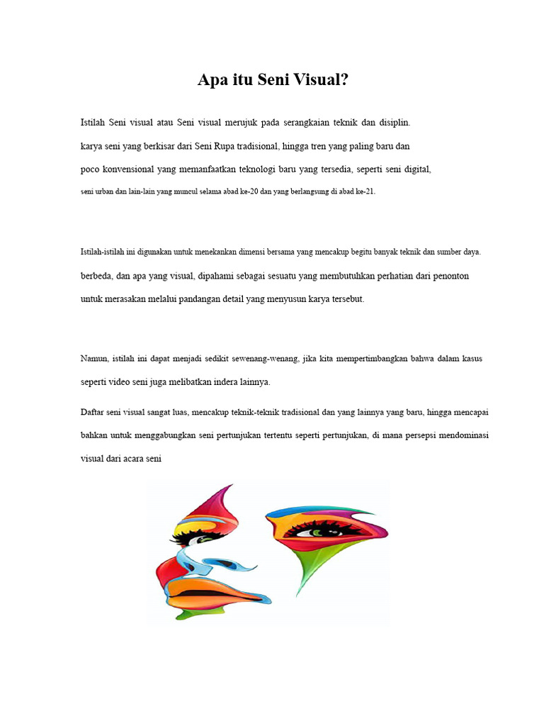 Panduan Lengkap Seni Visual Modern | PDF