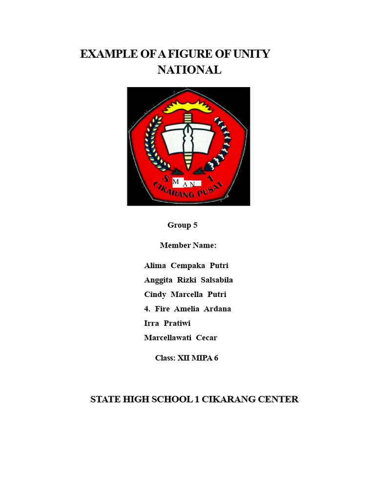 Indonesian National Heroes of Unity | PDF | Indonesia