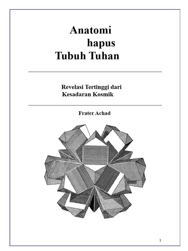 Achad, Fr.-Anatomi Tubuh Tuhan | PDF