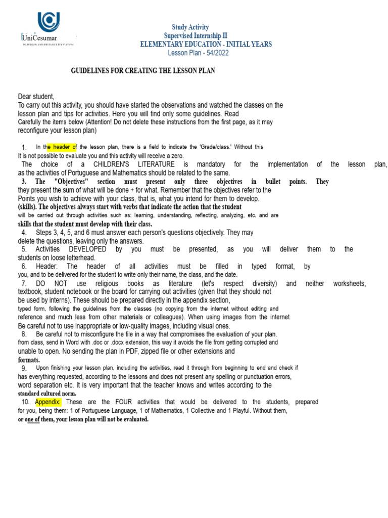 Lesson Plan 1, Stage Ii | PDF | Lesson Plan | Fable