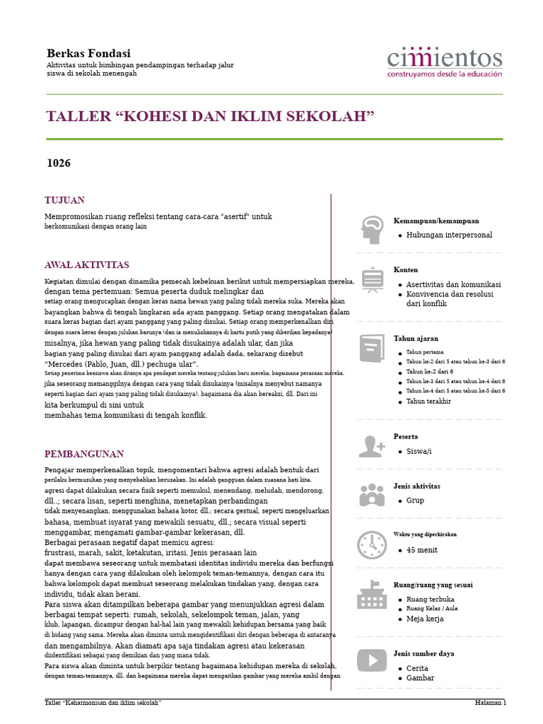 Workshop Nama Panggilan | PDF
