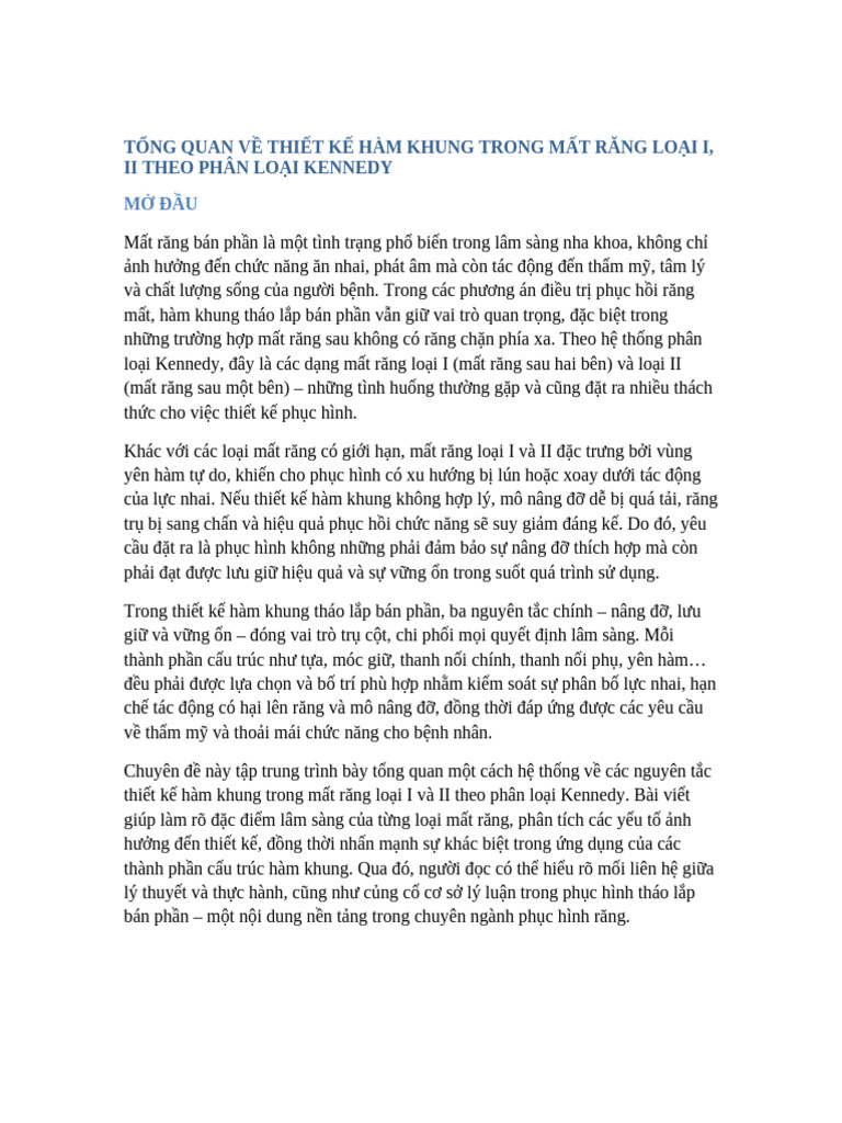 Thiet Ke Ham Khung Kennedy I II Gui | PDF