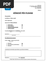 Model Kerkese | PDF