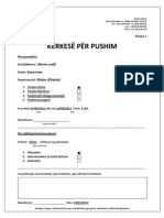 Formulari I Pushimit Pa Pagese | PDF