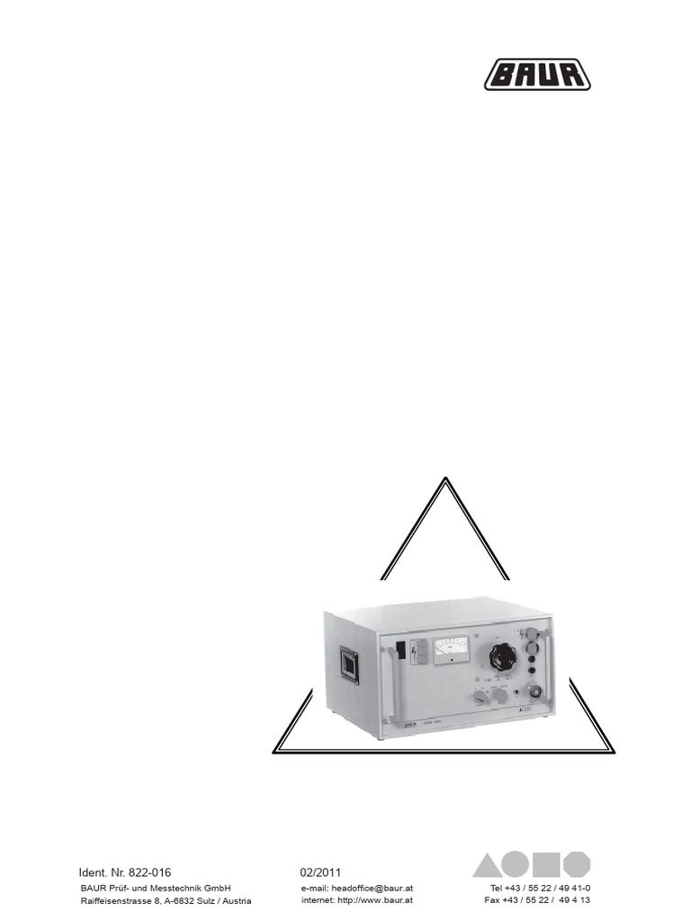 UM 822-016 SSG-500 En-Gb | PDF | Transformer | Capacitor