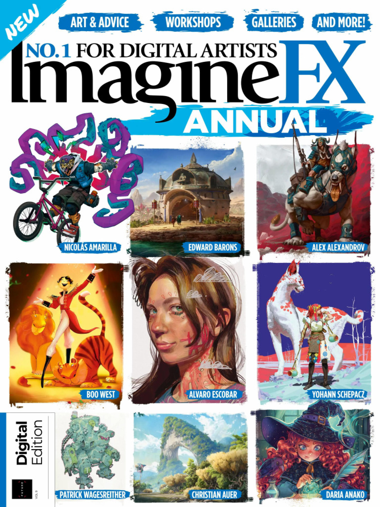 ImagineFX Annual - Volume 9 2025 | PDF