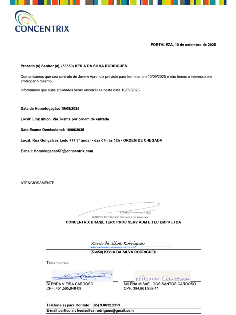 53850 Kesia Da Silva Rodrigues Encrypted | PDF | Empréstimos | Emprego