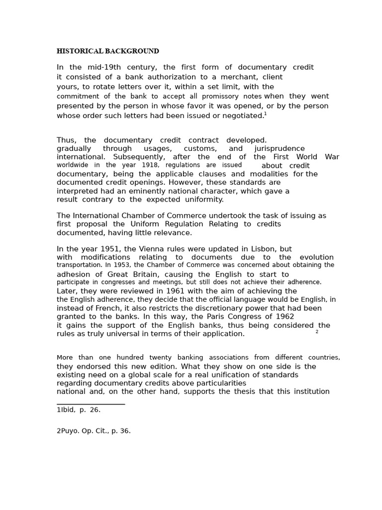 Documentary Credit | PDF | Letter Of Credit | Banks