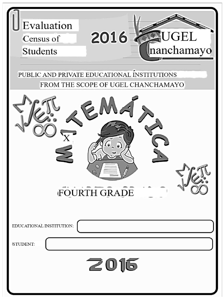 4th Grade Mathematics Exercises Chanchamayo | PDF | Arithmetic ...