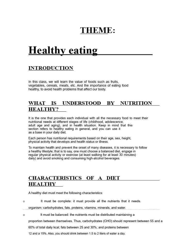 Essentials of Healthy Eating Guide | PDF | Healthy Diet | Foods