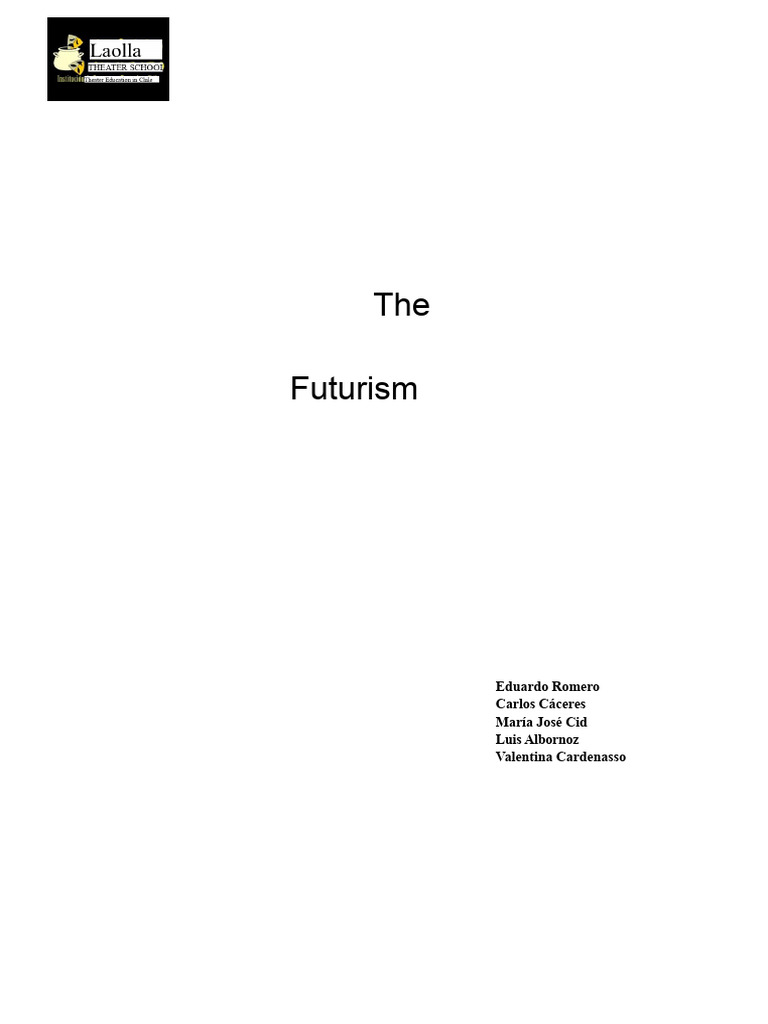 Futurism Report | PDF