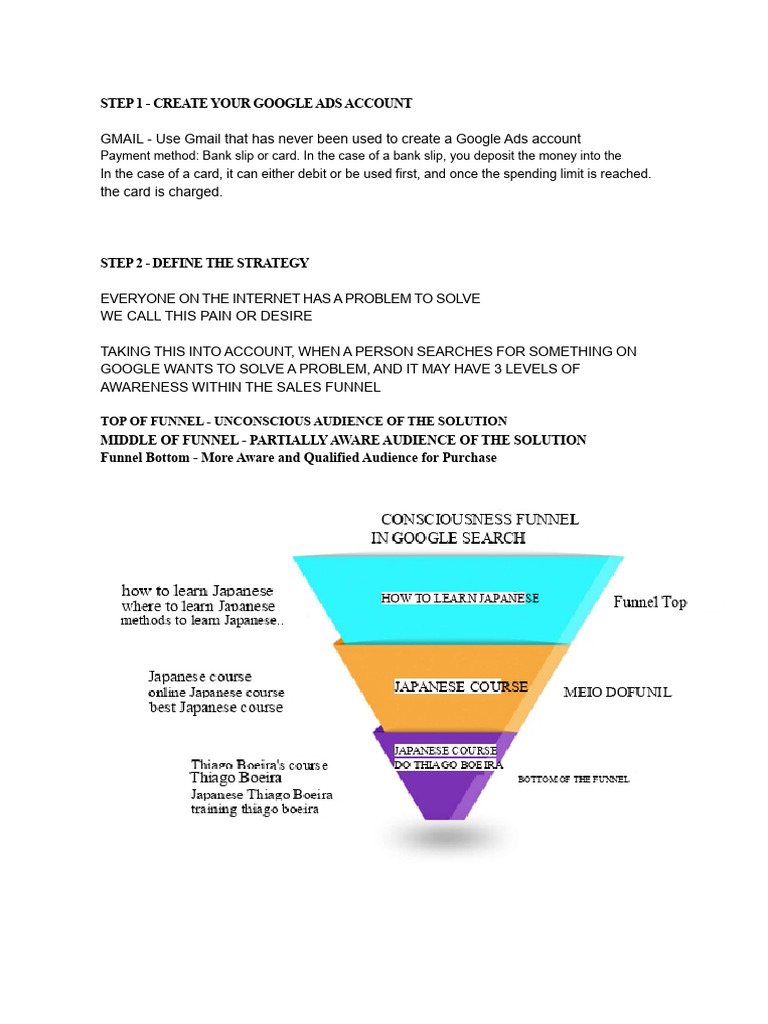 Google Ads Account Setup Guide | PDF | Banks
