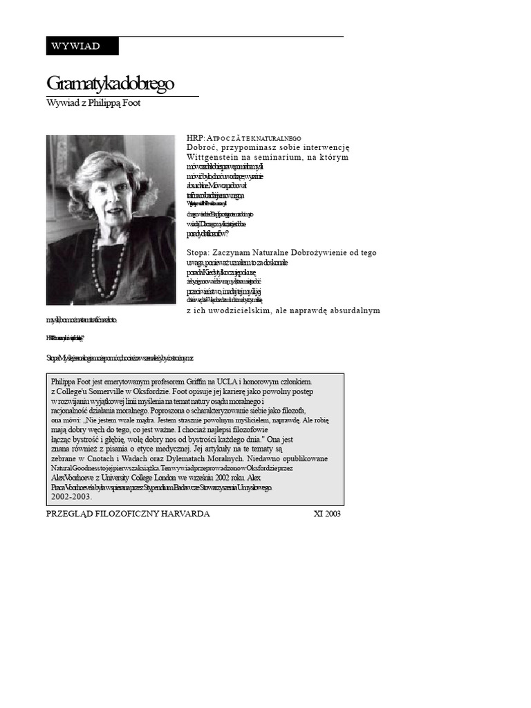 Philippa Foot - Natural Goodness | PDF