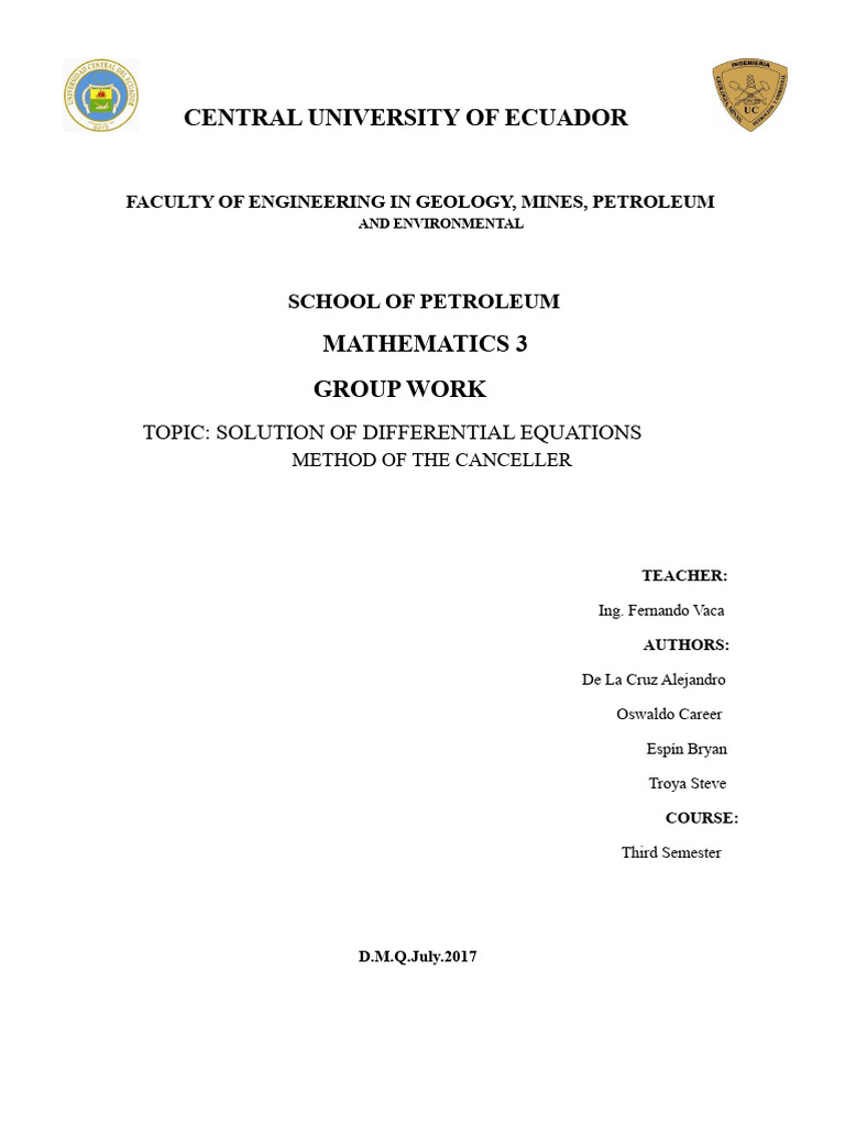 Differential Equations | PDF | Differential Equations | Mathematical Analysis
