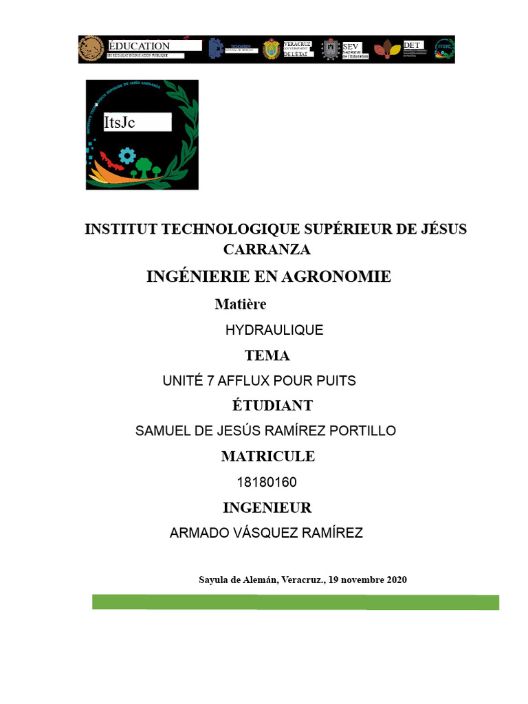 Méthodes de Mesure pour Puits d'Eau | PDF | Pompe | Ruisseau