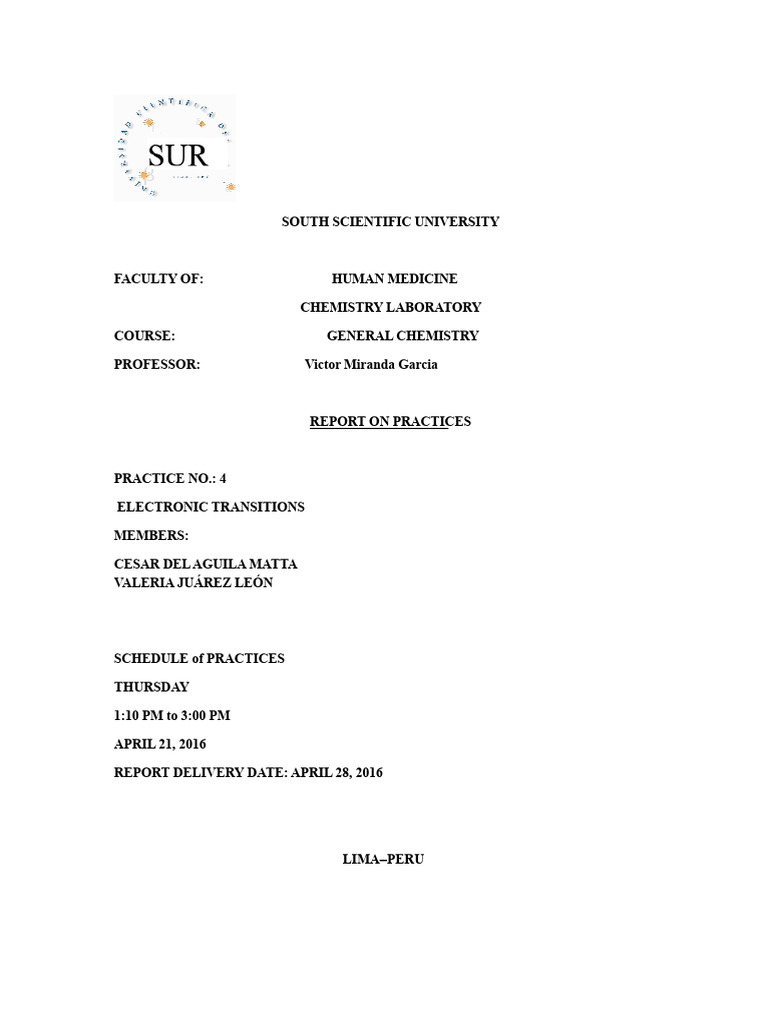 Electric Transitions Report | PDF | Electron | Spin (Physics)
