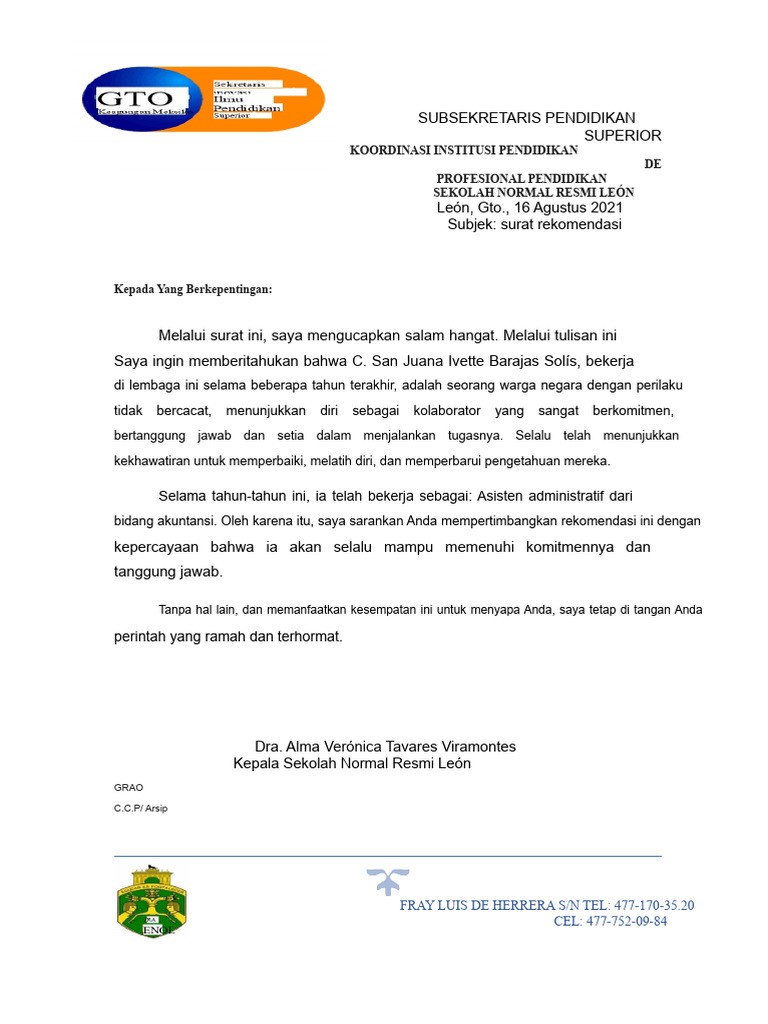 Rekomendasi untuk San Juana Ivette Barajas | PDF