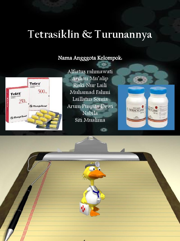Tetrasiklin & Turunannya | PDF | Pengembangan Diri | Kesehatan Holistik