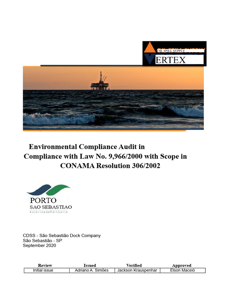 Environmental Audit Report Model IV | PDF | Audit | Verification And ...